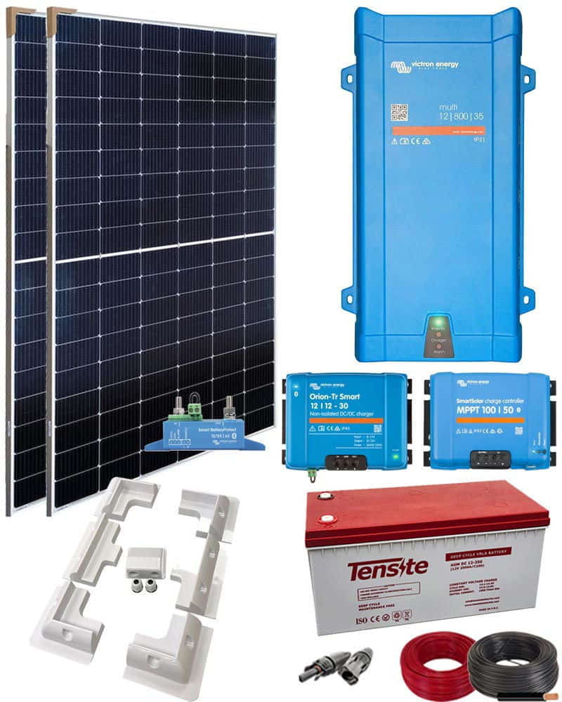 Kit Solar Camper 800W 12V 4000Whdia | Autosolar
